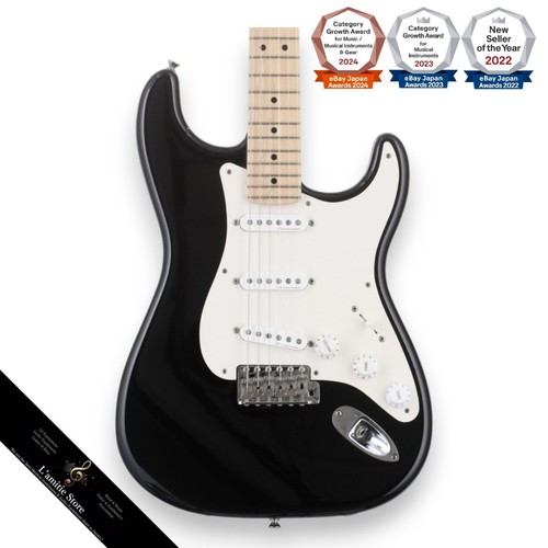 Fender Eric Clapton Stratocaster Black Noiseless Pickups | eBay UK