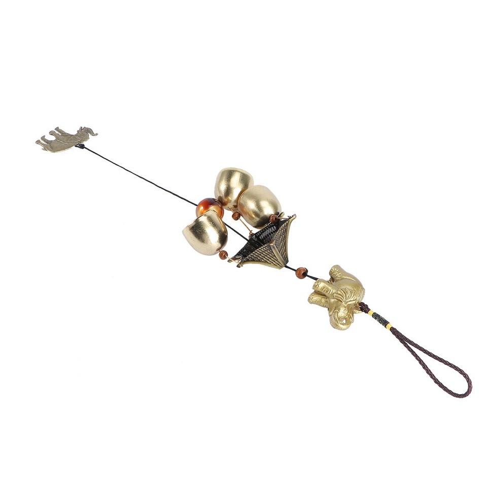 3 Count Chinese Wind Chime Home Decor Chimes Traditional Retro Bell ...