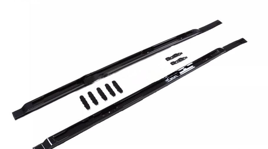 VPLER0177 - DEFENDER 2020 ROOF RAILS IN BLACK - FOR LONG WHEEL BASE ...