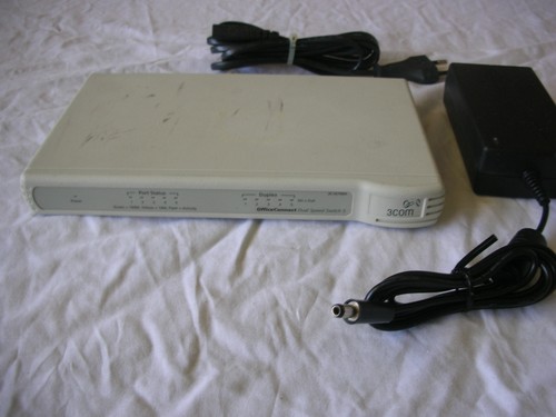 3Com Office Connect Dual Speed Switch 5 3C16790A 5 Ports Eth 10/100 | eBay