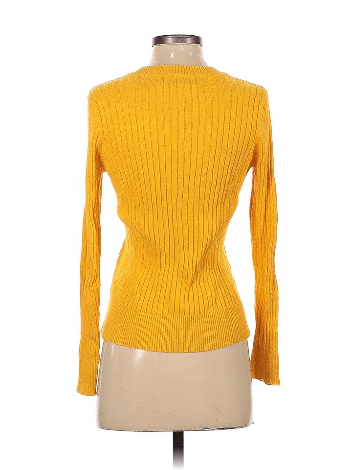 Lauren Jeans Co. Women Yellow Pullover Sweater S | eBay