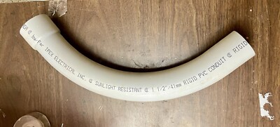 IPEX Rigid Conduit PVC Curved Pipe | eBay