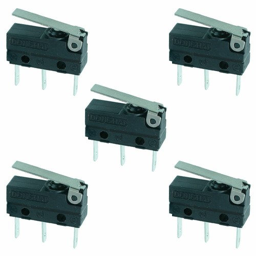5 x 17mm Lever Waterproof Microswitch SPDT 3A Micro Switch | eBay