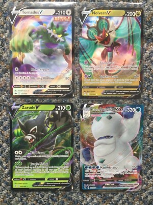 Pokémon V, VMAX 4 card collection Tornadus,Darmanitan,Noivern,Zarude | eBay
