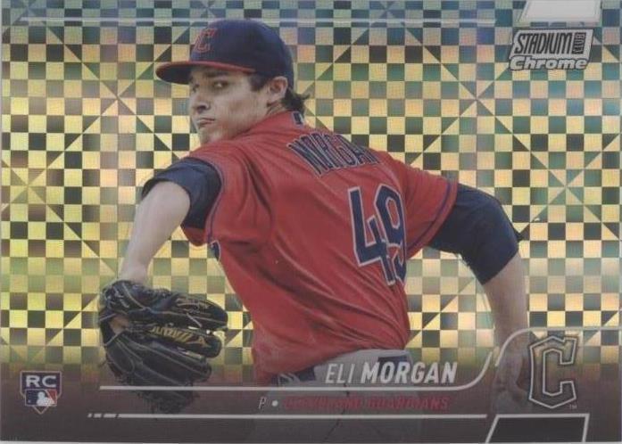 2022 Topps Stadium Club Chrome - Eli Morgan #109 X-Fractor (RC) for ...