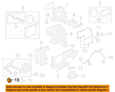 GM OEM 19-23 Sierra 1500 Evaporator Heater Components-Actuator 84152566 ...