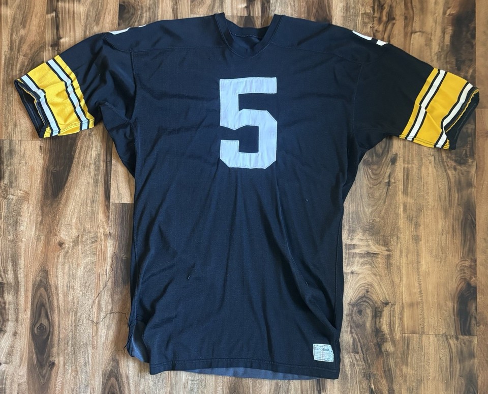 Terry Hanratty 1972 Steelers Game Worn Used Jersey - Steelers COA ...