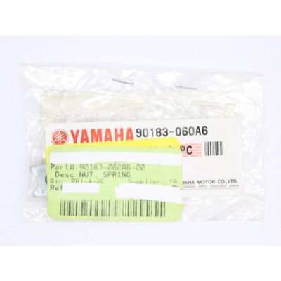 Yamaha Nut, Spring Part Number - 90183-060A6-00 | eBay