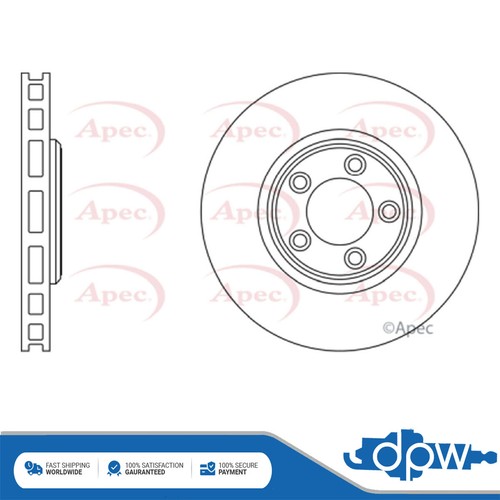 Fits Jaguar S-Type 1999-2007 XJ 2003-2008 Brake Disc Front DPW #2 ...
