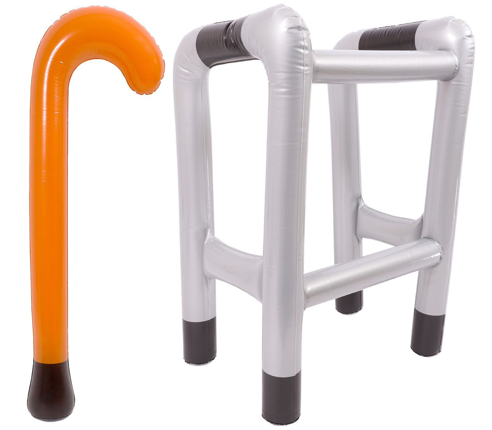 Inflatable Zimmer Frame And Or Walking Stick Novelty Present Birthday ...