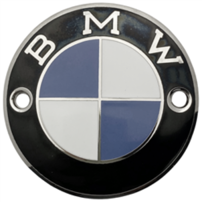 BMW Round Enamel Emblem for Fuel Tank | eBay