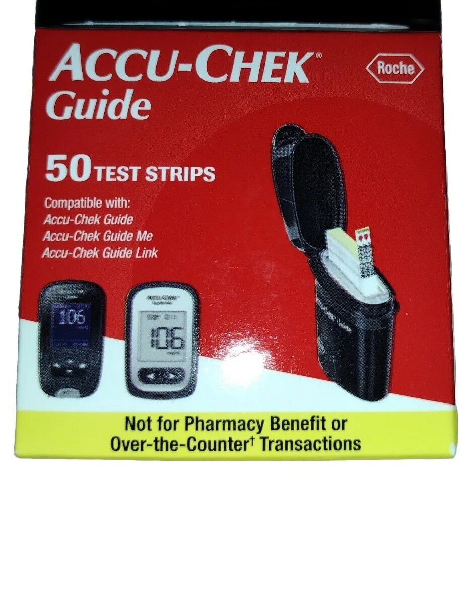 ACCU-CHEK Guide Test Strips (Pack of 50) | Grelly USA