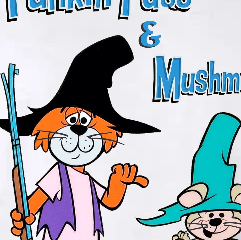 PUNKIN' PUSS & MUSHMOUSE T-SHIRT HANNA BARBERA CARTOON CEREAL FANS CAT ...