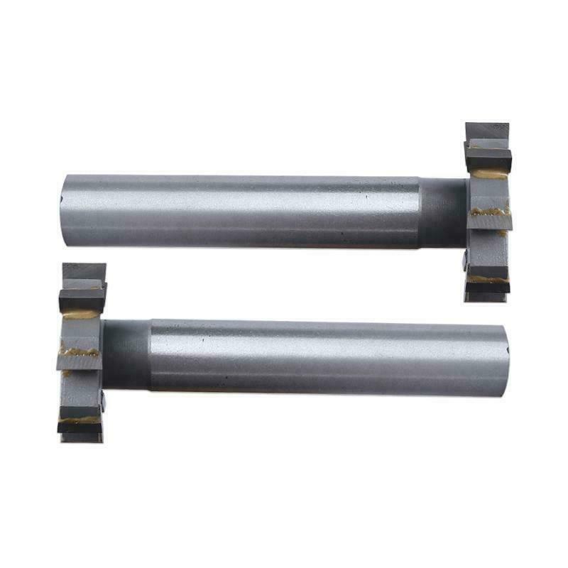 1PC 20*12*12*100L*6 Carbide tipped T slot cutter Welding carbide T ...