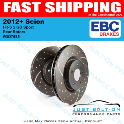 EBC for 2012+ Scion FR-S 2 GD Sport Rear Rotors | eBay
