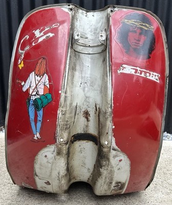 LAMBRETTA SX150 Series 3 Original Leg shields. Non Chrome Ring 1967 ...