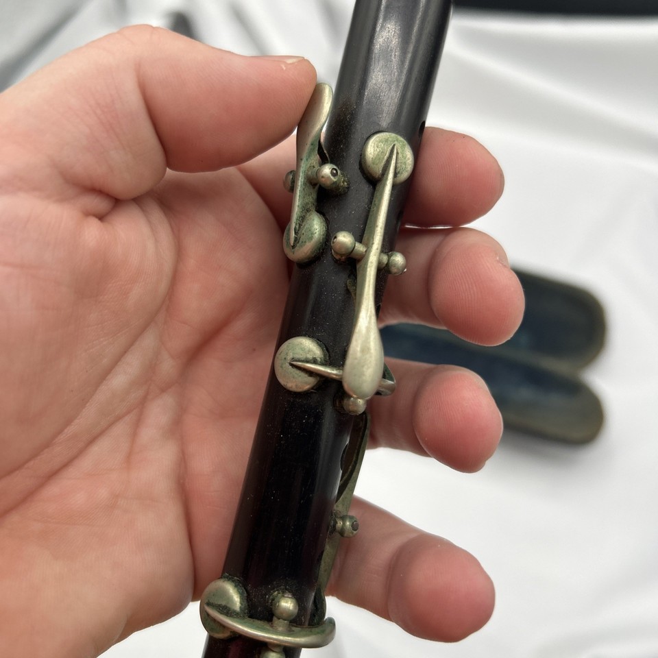 Antique Flute And Case (only half of Flute) See Photos. | eBay