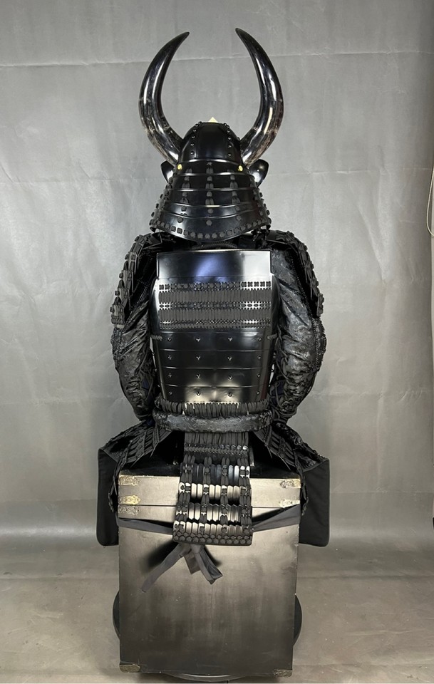 Japanese Samurai Armor Yoroi Wearable Life-size Handmade Iron + Wood ...