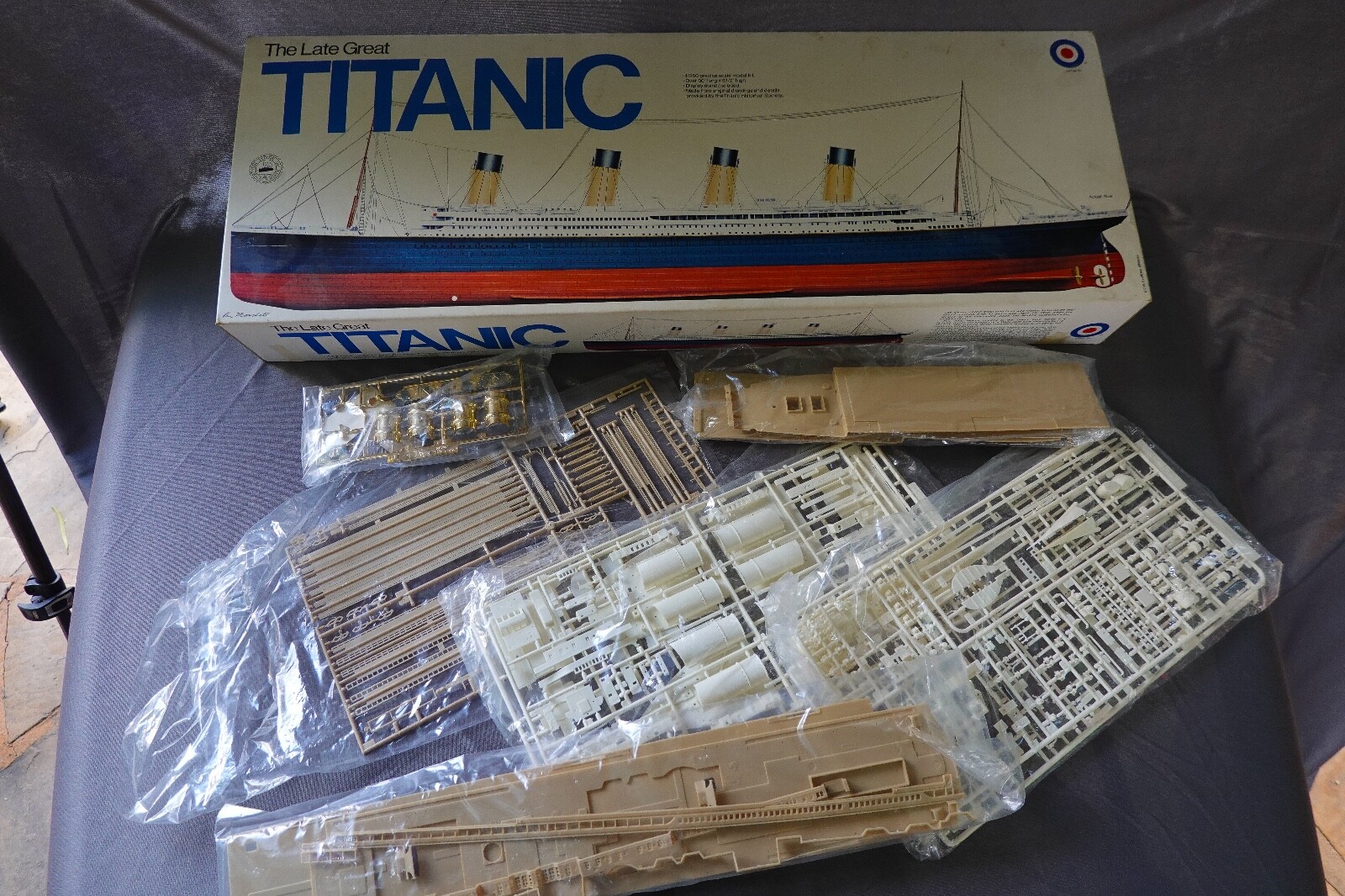 TITANIC plastic model kit by ENTEX. The best kit ever made. | eBay