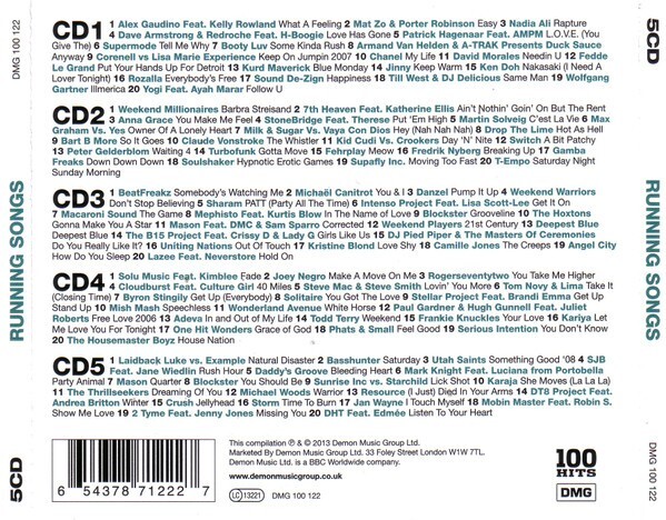 100 Hits: Running Songs by Various Artists (CD, 2013) for sale online ...