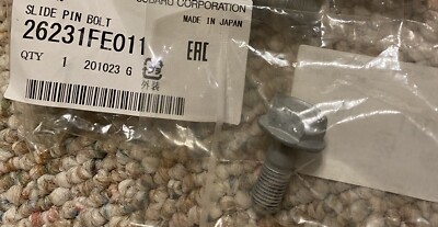 OEM NEW 2003-2023 Subaru Front Disc Brake Caliper Guide Pin Bolt ...
