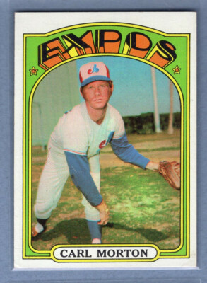 1972 Topps #134 Carl Morton EX GO500 | eBay
