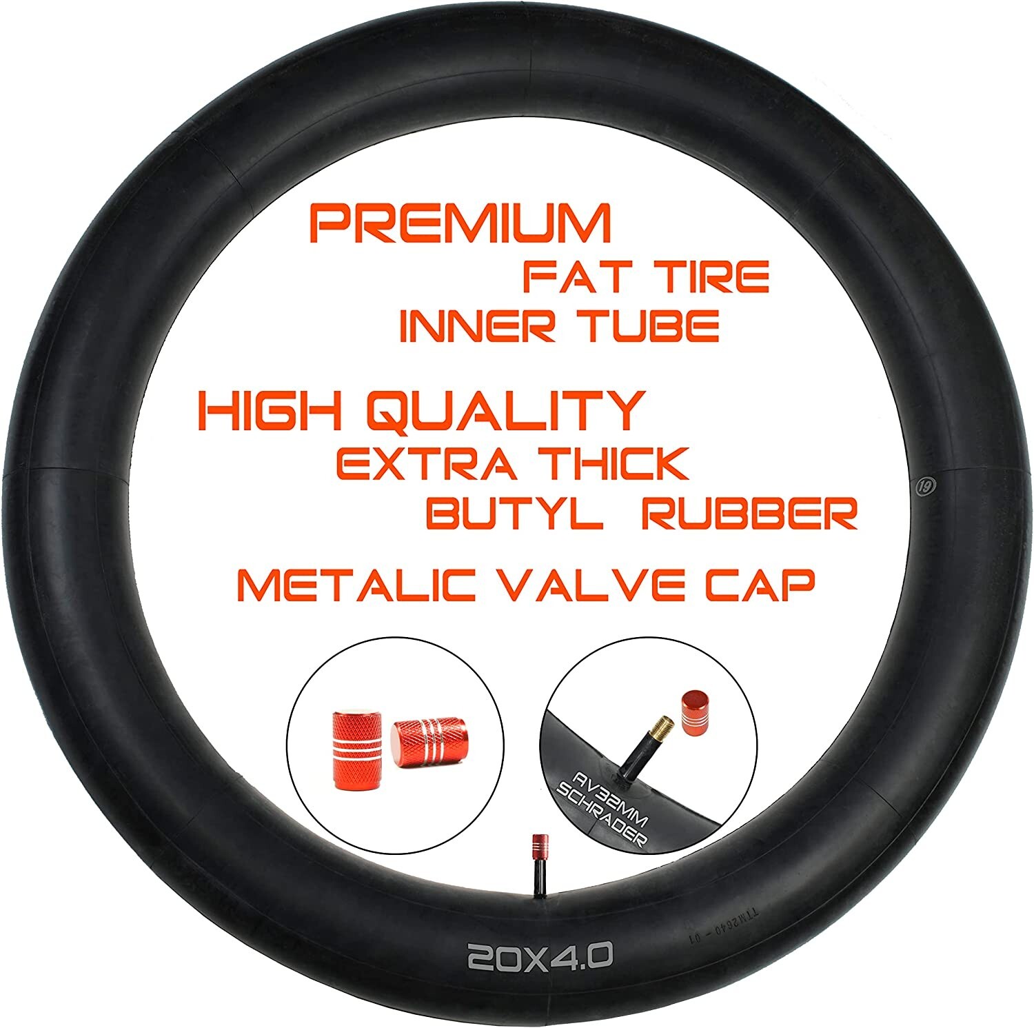 20 x 4 Inner Tube - EERONS Fat Tire Inner Tubes (Two-Pack) | eBay