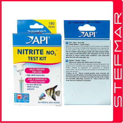 API Test Kit Nitrite for Fresh And Saltwater | eBay Australia