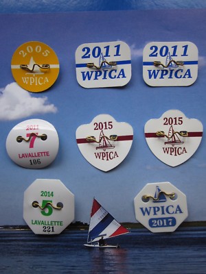 8 LAVALLETTE NEW JERSEY BEACH BADGES/TAGS | eBay