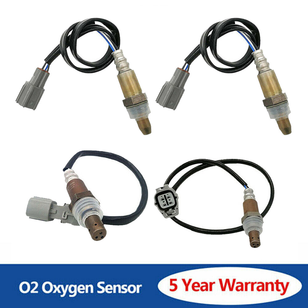 4pcs Oxygen O2 Sensor 1&2 Upper & Undder For Toyota Highlander 3.5L V6 ...