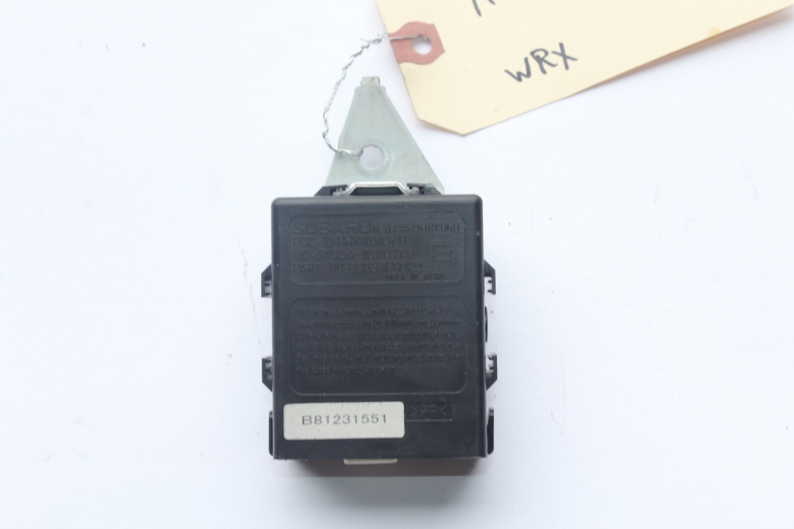 2008-2014 SUBARU WRX IMPREZA KEYLESS ENTRY MODULE K8618 | eBay