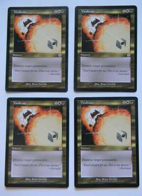 VINDICATE : MTG : APOCALYPSE : FINE/VERY FINE : PRICE PER CARD | eBay ...
