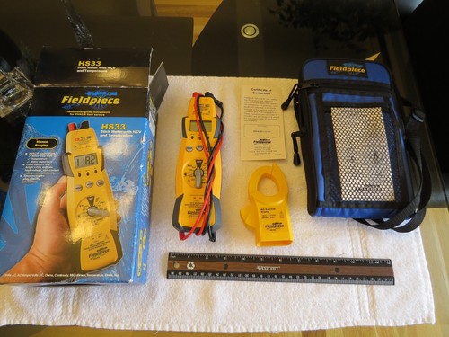 Fieldpiece HS33 Manual Ranging Digital Multimeter for HVAC/R for sale ...