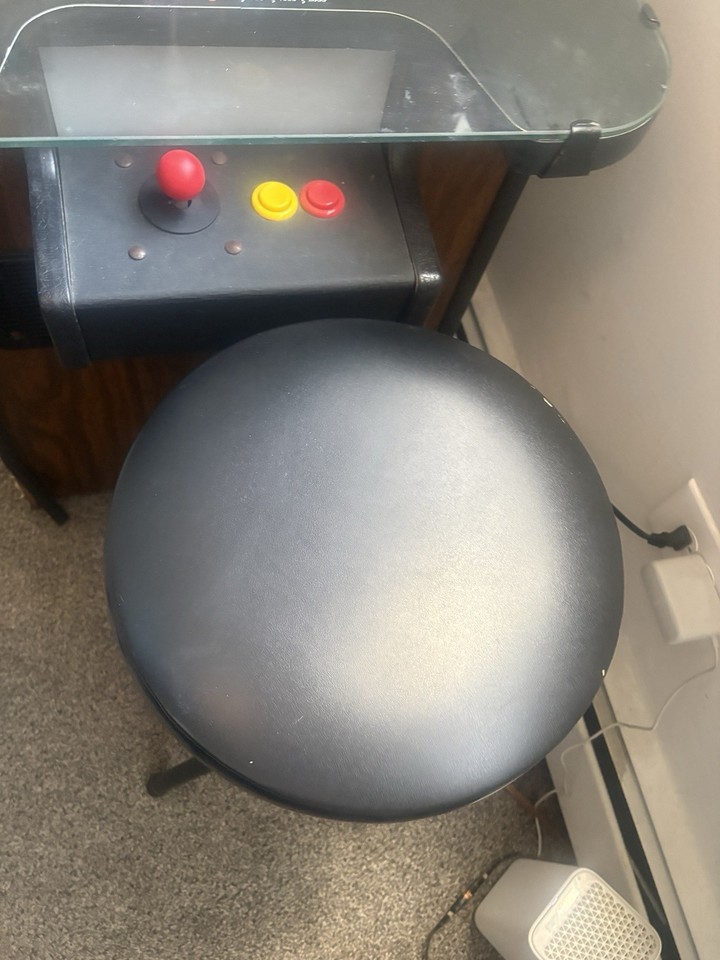 PAC-MAN or Mrs. Restored Original Cocktail Table Video Arcade Game with ...