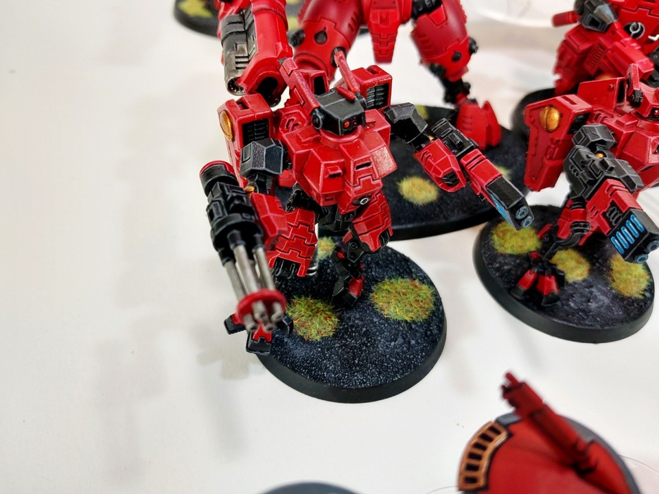 Warhammer 40K Tau Empire Farsight Enclave Warriors Army Set Lot Pro ...