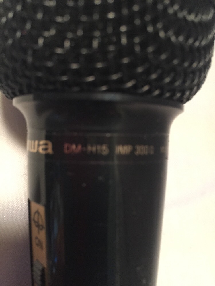 Aiwa DM-H15 IMP 300 Cardioid Dynamic Microphone With Cord & Plug | eBay