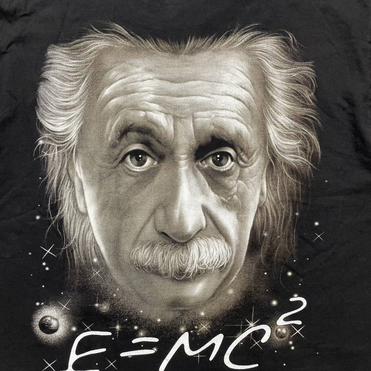 Vintage 2000s Albert Einstein Single Stitch T Shirt - Gem