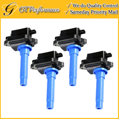 0K247-18-100A Ignition Coil 4PCS Pack for 98-01 KIA Sephia/00-04 ...