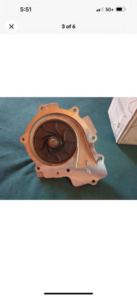 Brand New Genuine Mercedes-Benz Sprinter Engine Water Pump 6512001602 ...
