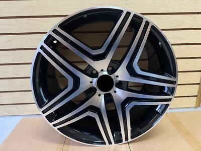 4pc 20" ML63 AMG STYLE BLACK MACHINE WHEELS RIMS FITS MERCEDES BENZ ...