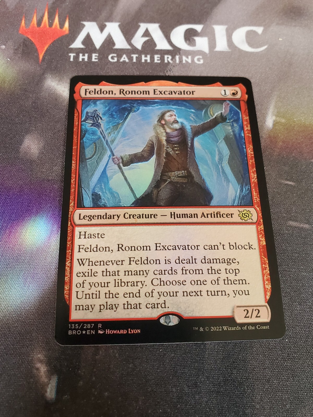 Mtg. Feldon, Ronom Excavator. Foil. The Brothers' War. Pack Fresh | eBay