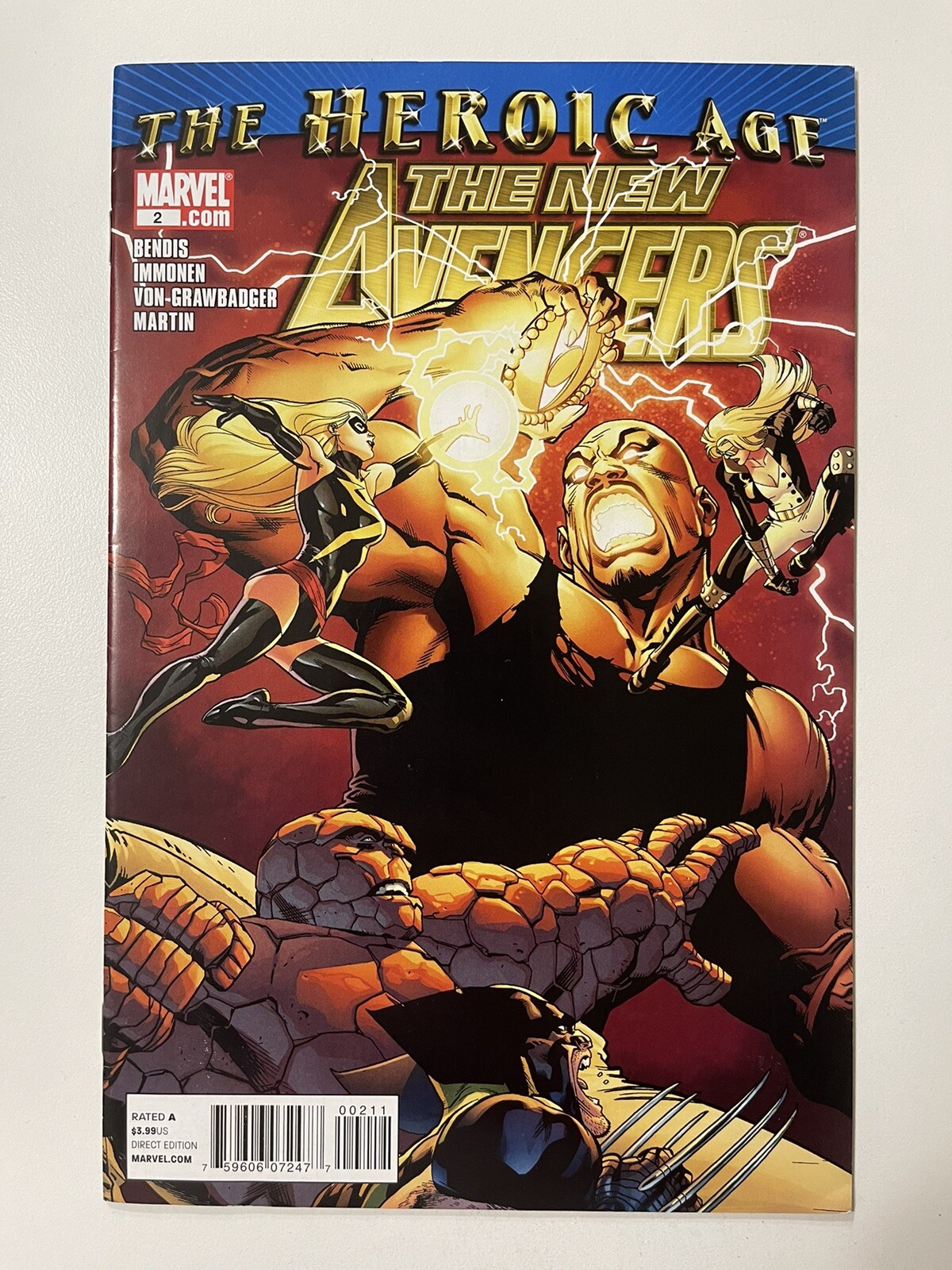 The New Avengers #2 The Heroic Age Marvel Comics 2010 VF + Bagged | eBay