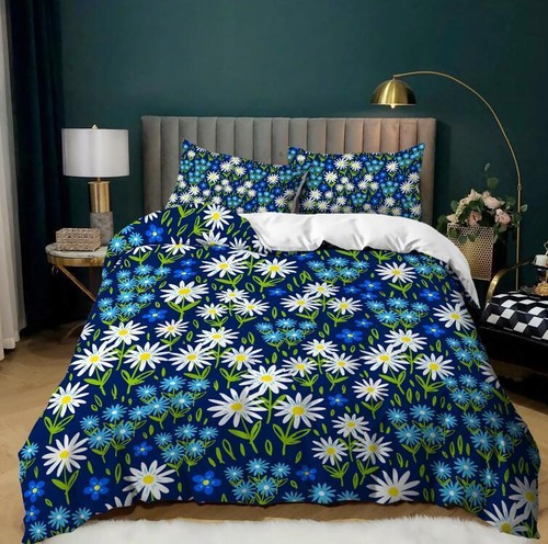 Daisy Bedspread Home Doona Cover Set Quilt Duvet Cover Single Queen ...