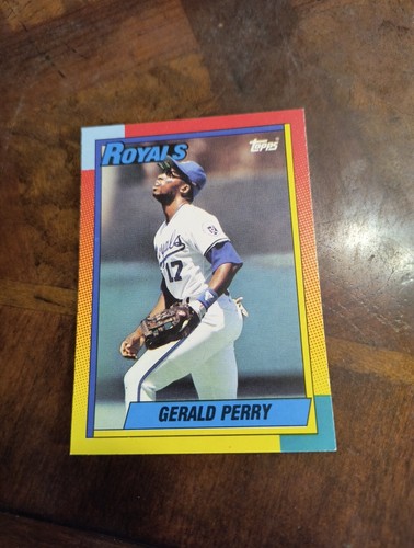 GERALD PERRY 1990 TOPPS TRADED #92T FREE SHIPPING | eBay