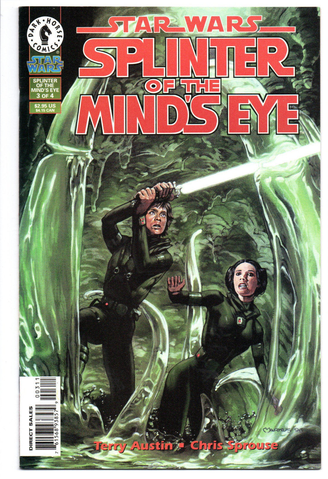 Star Wars Splinter Of The Mind's Eye #3 Dark Horse Comics 1996 NM/NM ...