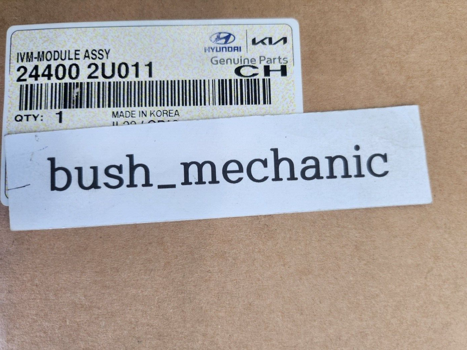 GENUINE OEM Hyundai Kia Ivm Module Assembly Tucson 244002U011 | eBay