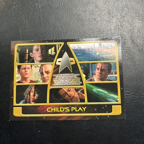 J101c The Complete Star Trek Voyager 2002 #146 Child's Play Yifay Icheb ...