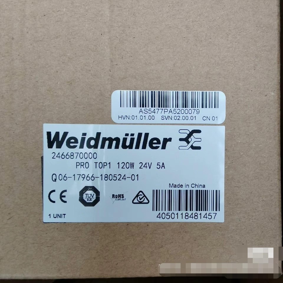 1pc NEW 2466870000 PRO TOP1 120W 24V 5A Power Supply By DHL or FedEx ...