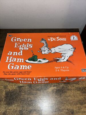 Green Eggs and Ham Board Game from University Games Dr. Seuss Near ...