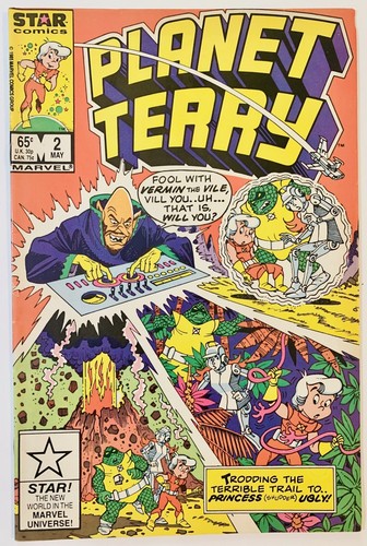 Planet Terry #2 - Marvel/Star Comics - May 1985, 65¢ cover, Warren ...